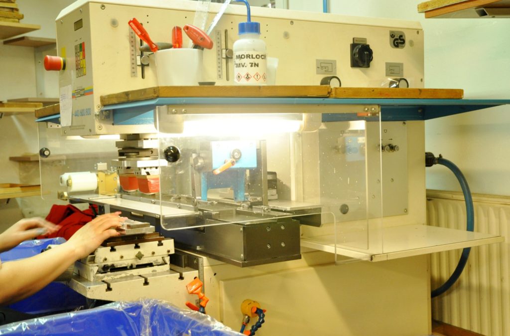 Tampónové tiskové stroje TAMPOPRINT | Potisk Vylita